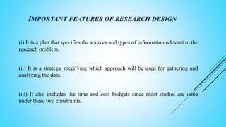Research design | PPTX