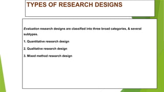 ResearchDesignppt untuk penelitian bidang kesehatan | PPT
