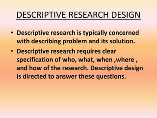 Research design ppt (1) | PPTX