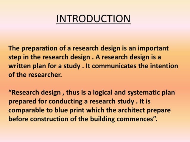 Research design ppt (1) | PPTX