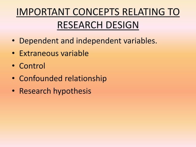 Research design ppt (1) | PPTX