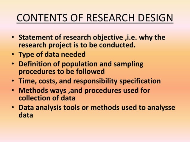 Research design ppt (1) | PPTX