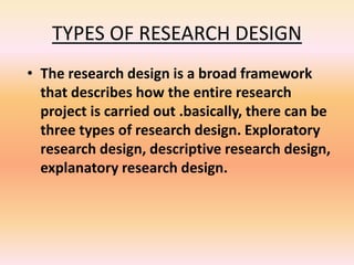Research design ppt (1) | PPTX