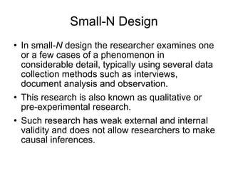 Research design pt. 2 | PPT