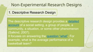 Common Research Designs for Grade 12 Students | PPTX