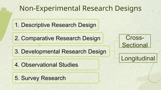 Common Research Designs for Grade 12 Students | PPTX