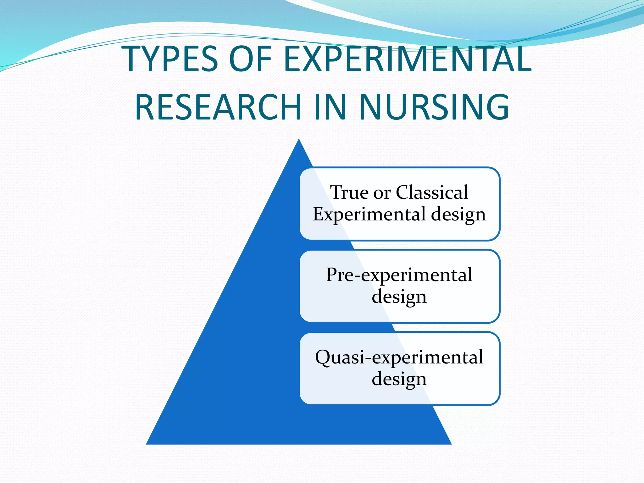 Research designs in nursing | PPTX