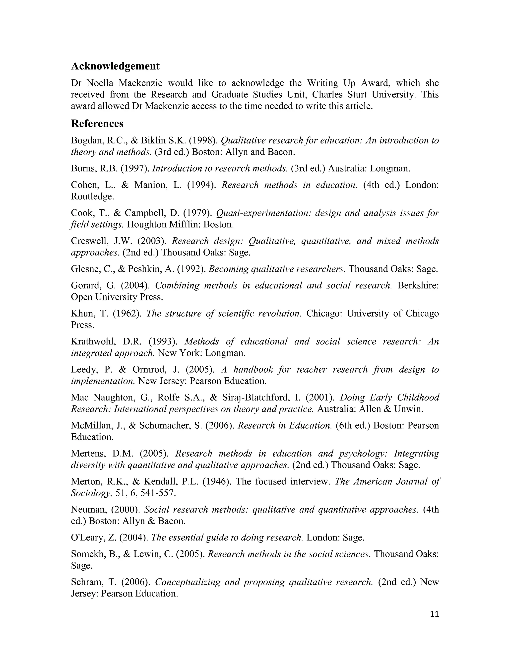 Research Dilemmas Paradigms, Methods and Methodology | PDF