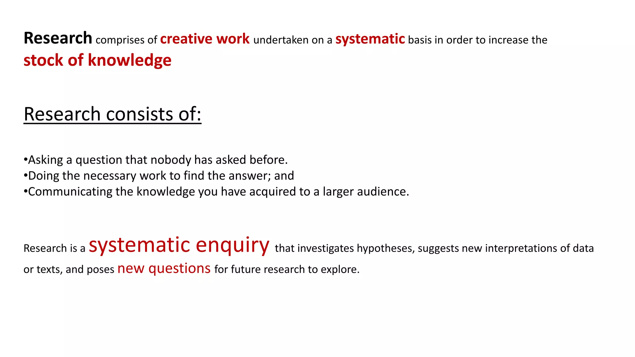 Research,documentation and Analysis | PDF
