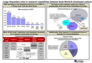 Arab World Research Situation Analysis And Options | PDF