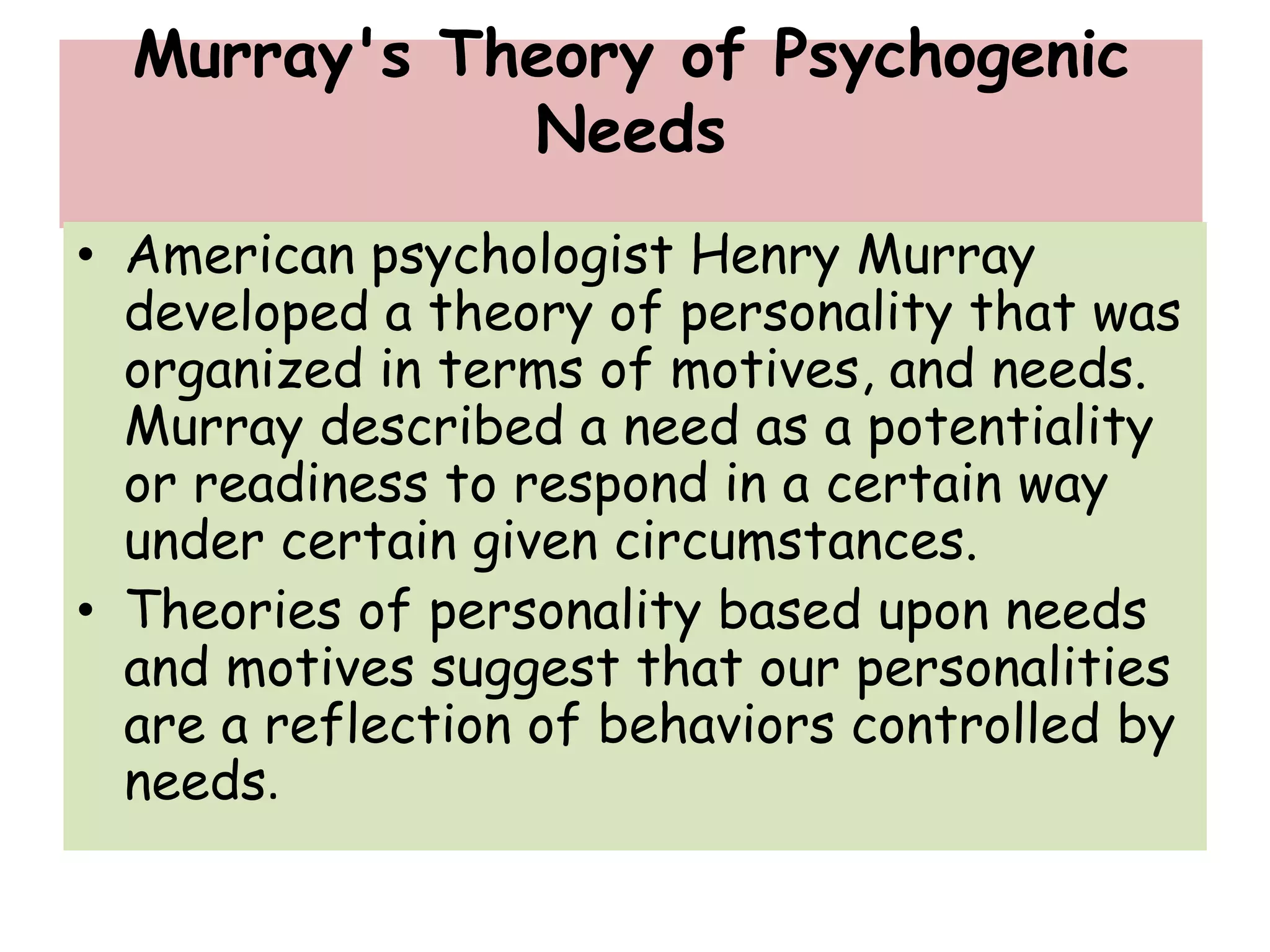 Edward personal preference scales | PPTX