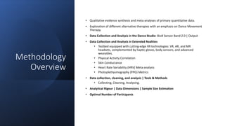 Dance Movement Therapy in the Metaverse: A New Frontier for Mental Health | PPTX | Wearable ...