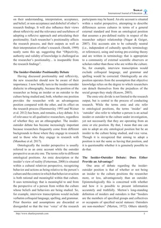 Researcher Positionality | PDF