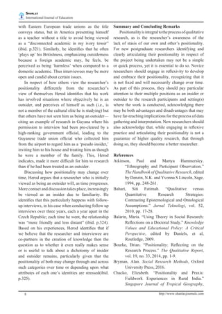 Researcher Positionality | PDF