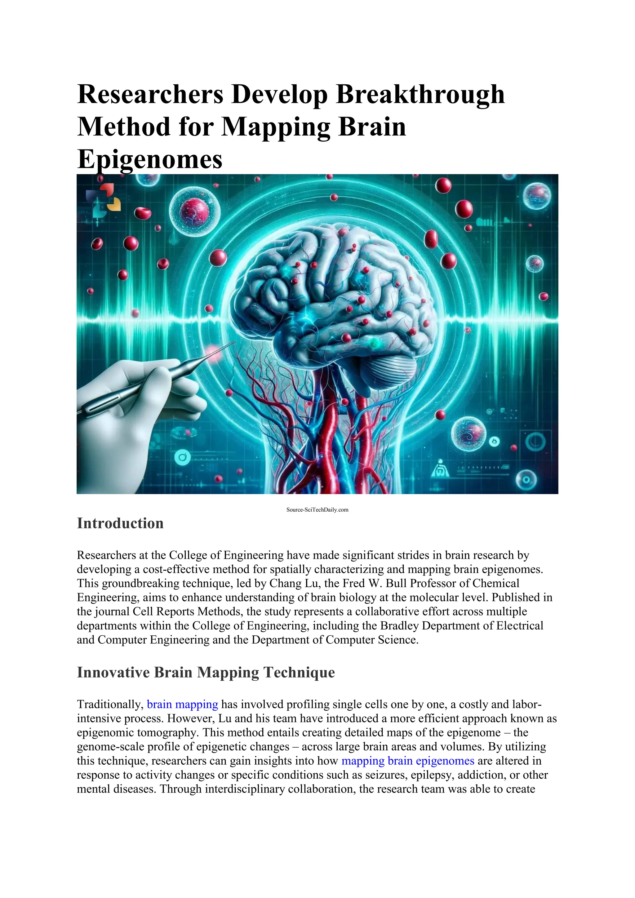 Breakthrough Method for Mapping Brain Epigenomes | The Lifesciences ...