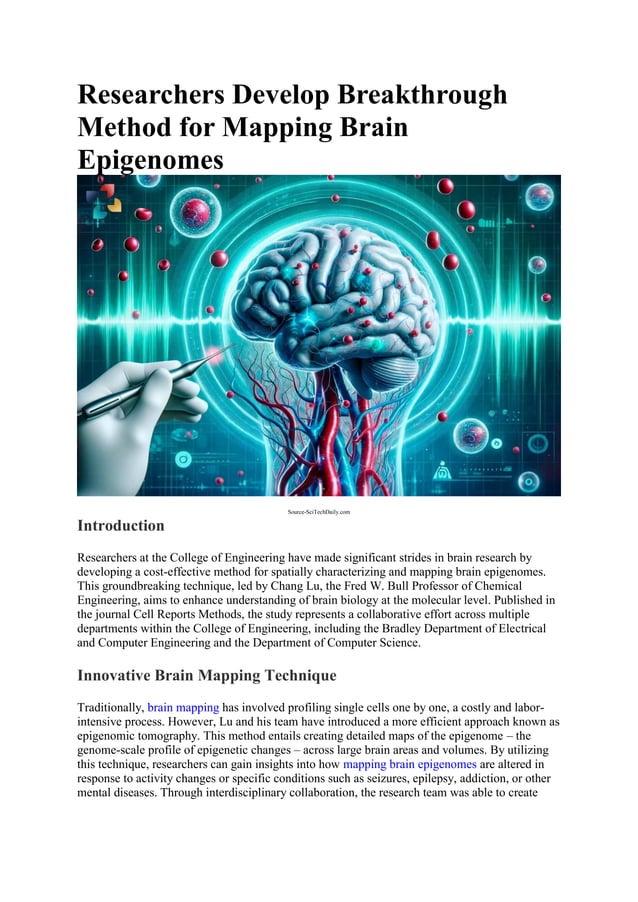 Breakthrough Method for Mapping Brain Epigenomes | The Lifesciences ...