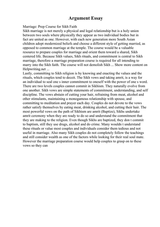 Research Essay Example | PDF