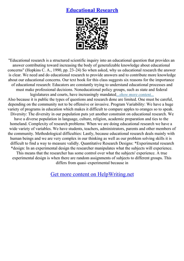 Research Essay Structure | PDF