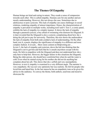 Research Essay Structure | PDF