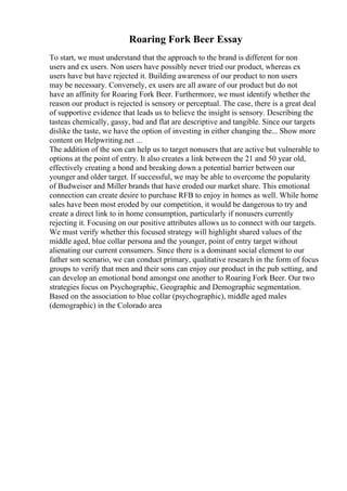 Research Essay Structure | PDF