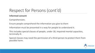 Research ethics | PPTX