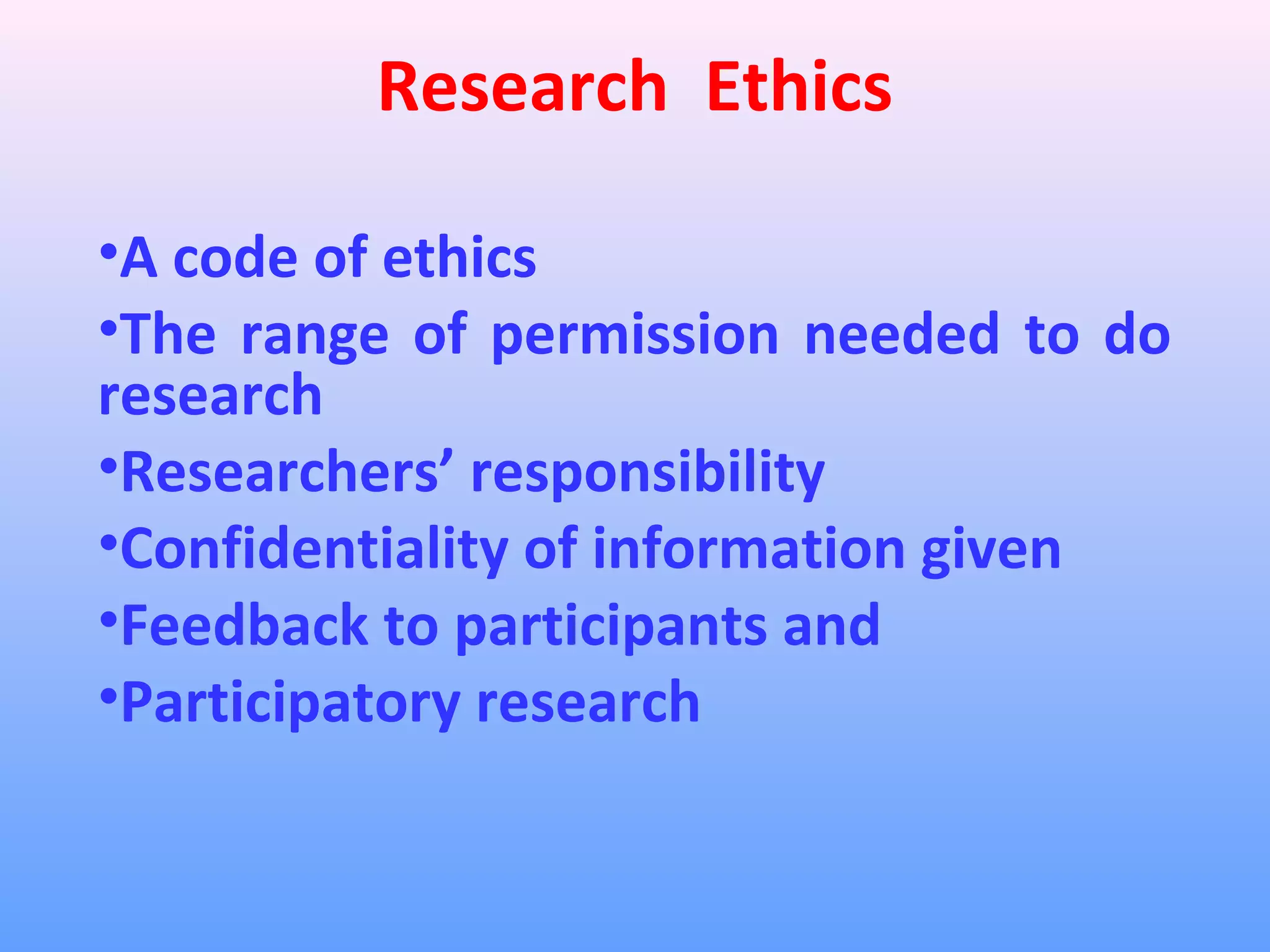 Research ethics.2 | PPT