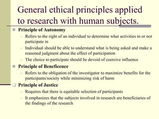Research Ethics | PDF