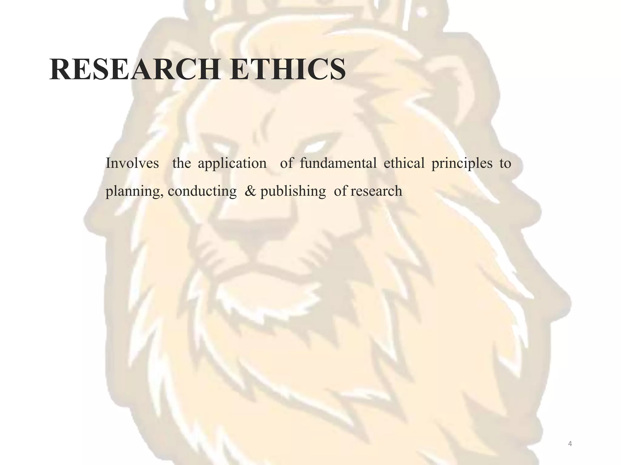 Research ethics | PPTX