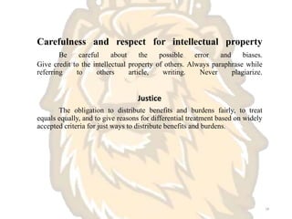 Research ethics | PPTX