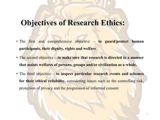 Research ethics | PPTX