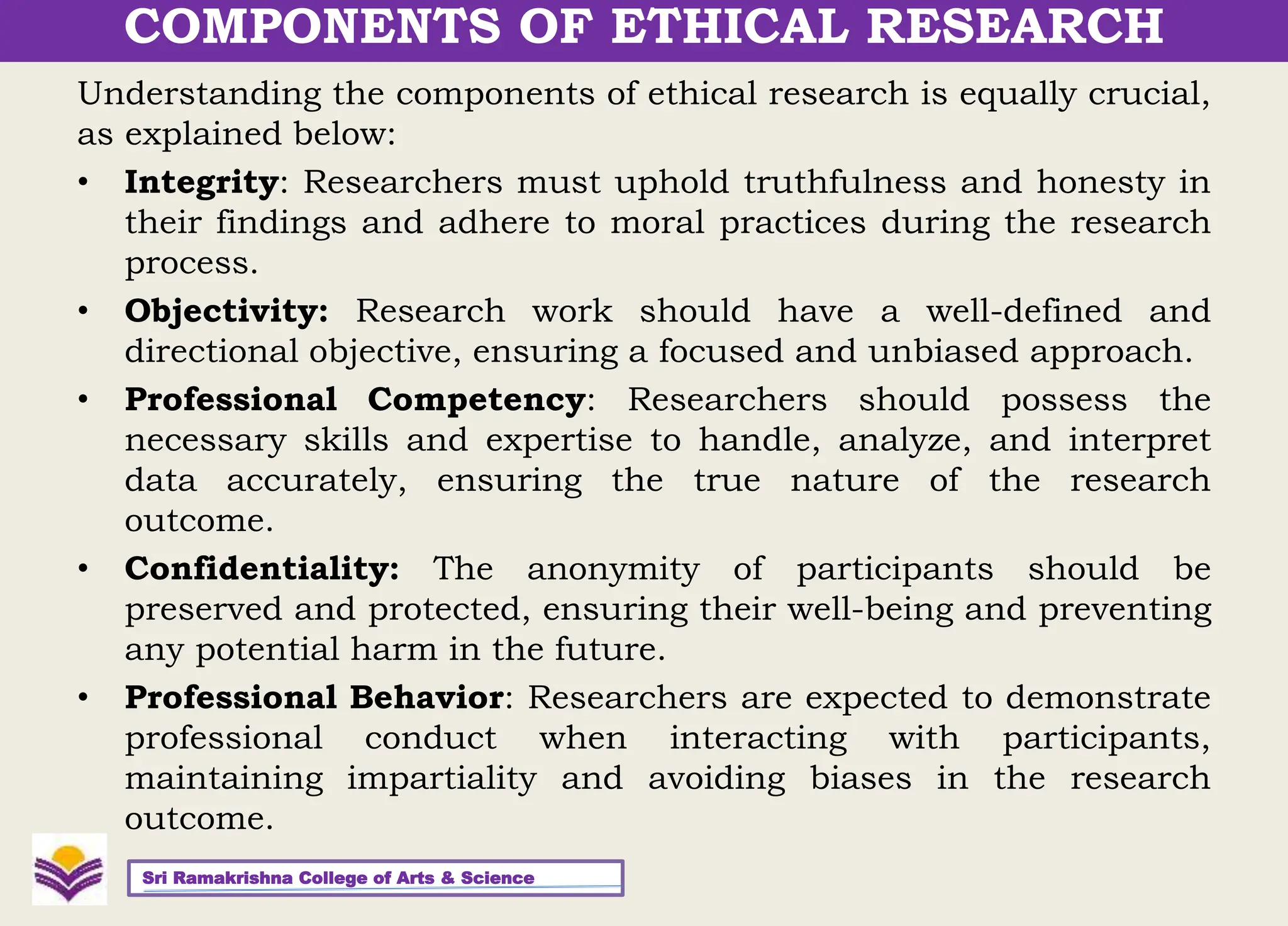 Research Methodology and its Research Ethics | PPTX