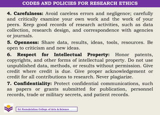 Research Methodology and its Research Ethics | PPTX