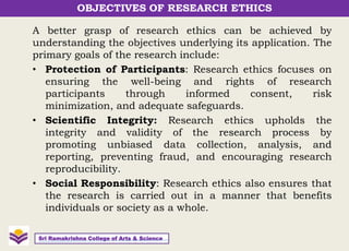 Research Ethics, Importance, Objectives and Policies of Research Ethics ...