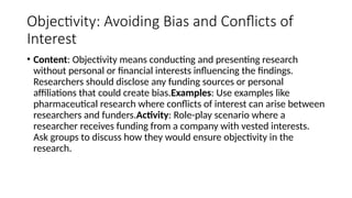 Research Ethics for Researchers and Acadmicians | PPT