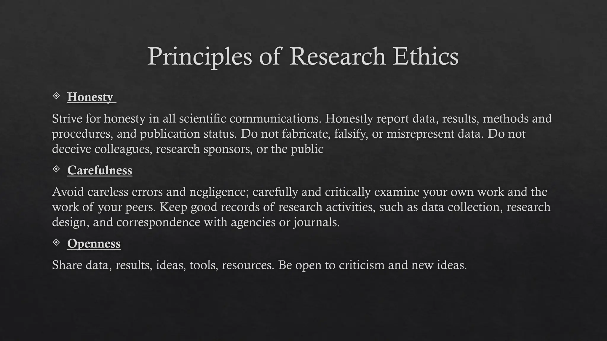 Research Ethics- learn all about research | PPTX