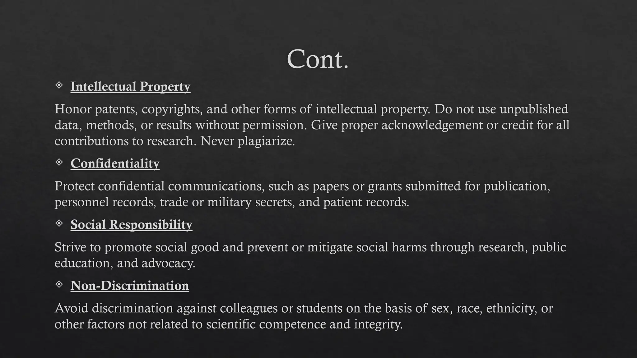 Research Ethics- learn all about research | PPTX