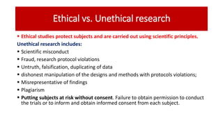 Research Ethics by salman.pdf ethics considering | PDF