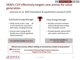 Reinventing Electric Utility Business Models | PDF