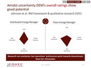 Reinventing Electric Utility Business Models | PDF
