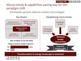 Reinventing Electric Utility Business Models | PPT