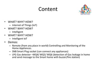 Internet of Things [IoT] | PPT