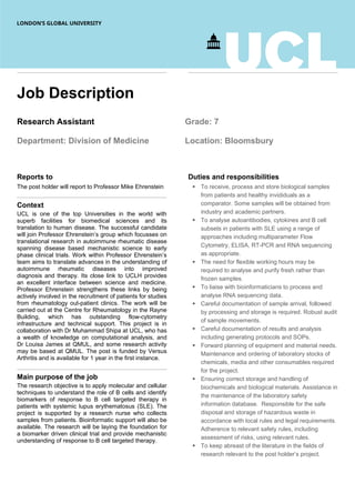 Research fellow opportunities in UCL Apply Online | DOCX