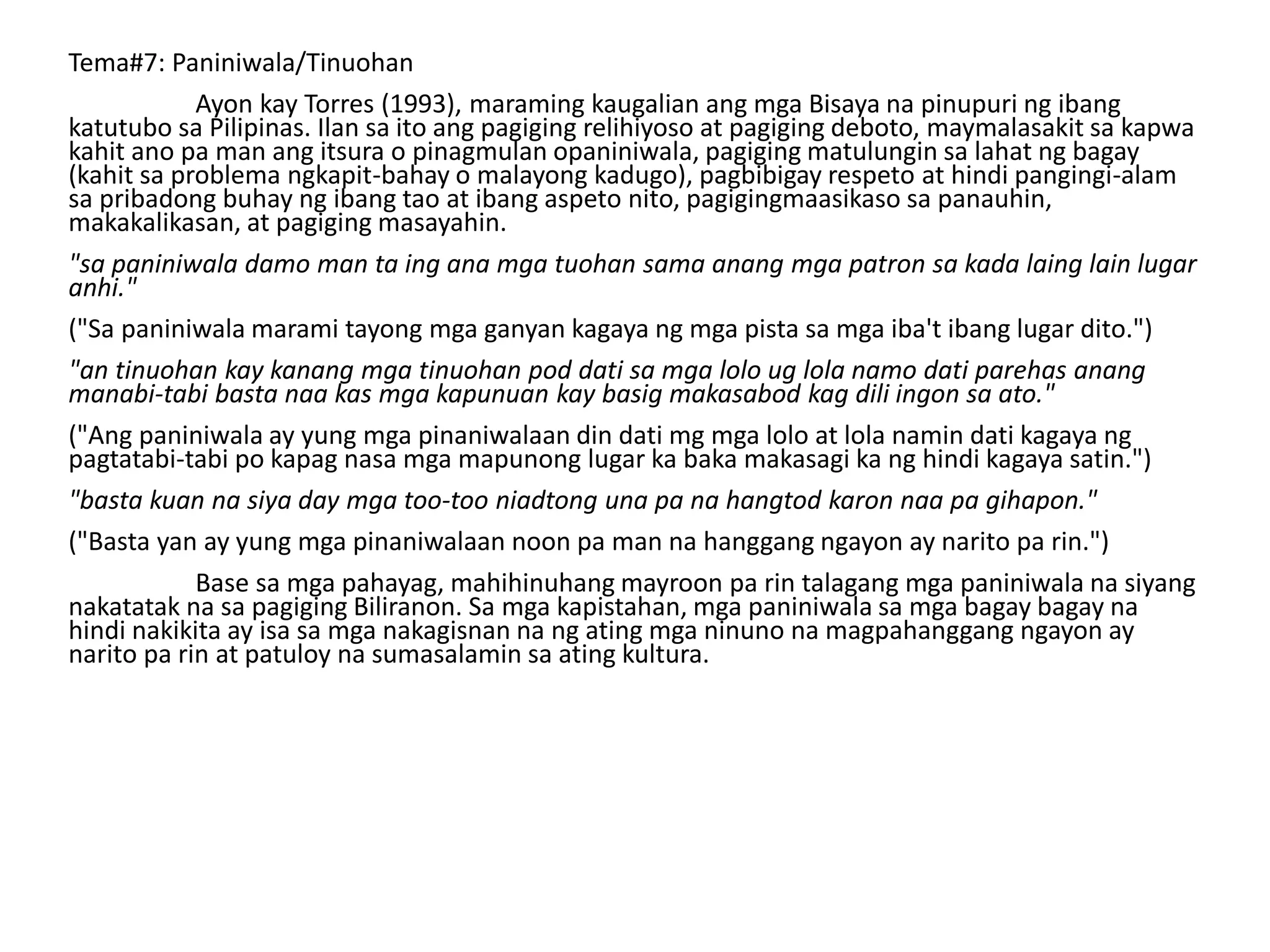 Research Filipino (Mga Oral na Tradisyon ng Panitikang Biliranon).pptx