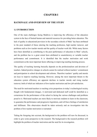 Motivation (research based) | PDF