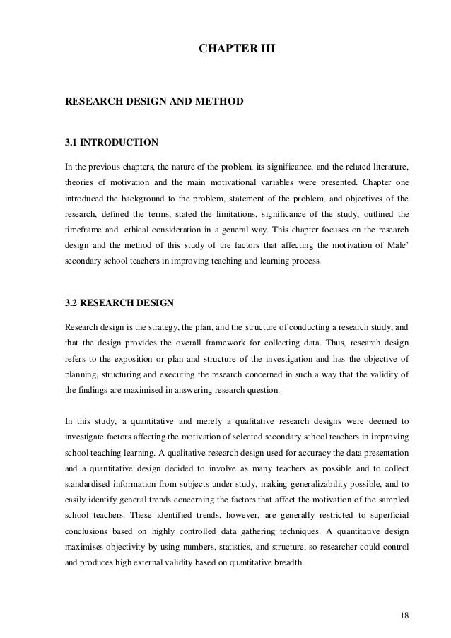 Motivation (research based)