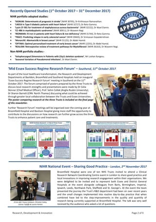 'Research Focus' - Winter Newsletter from the R&D Department at ...