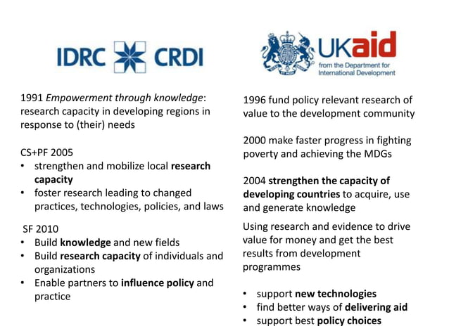 Research for development (R4D): For whose benefit | PPT