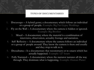 Documentary Research | PPT