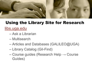 Research for public speaking | PPT