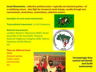 Research for, with and by social movements | PPT